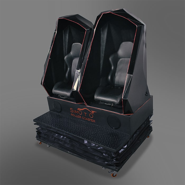 Simoto Virtual Reality Roller coaster motion simulator