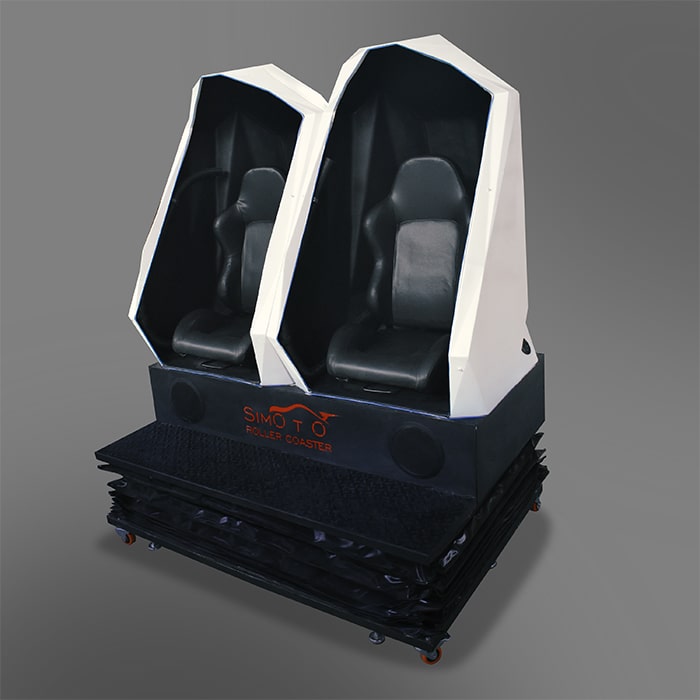 Simoto Virtual Reality Roller coaster motion simulator